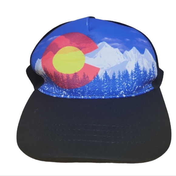 colorado | Accessories | Colorado 3 In Trucker Snap Back Graphic Cap ...